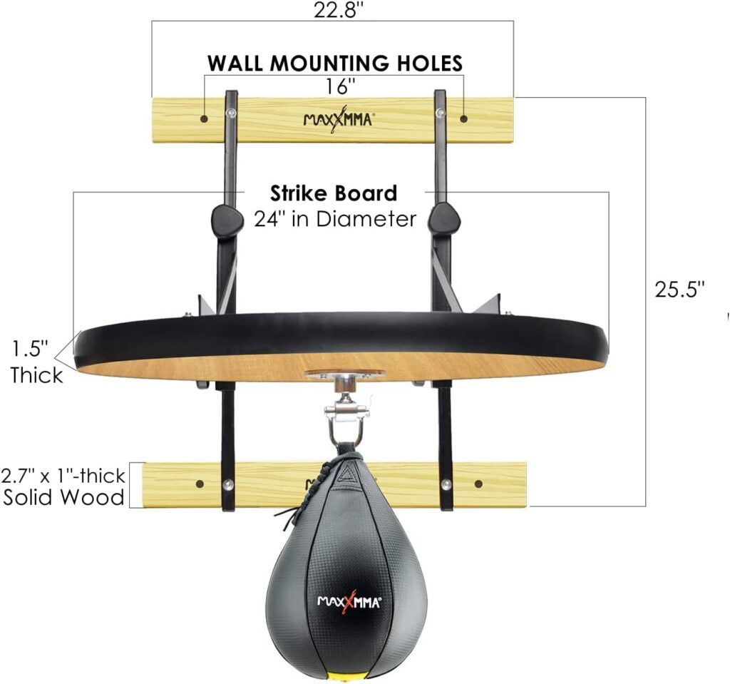MaxxMMA Heavy Duty Speed Bag Platform Kit Review - GymDwelling