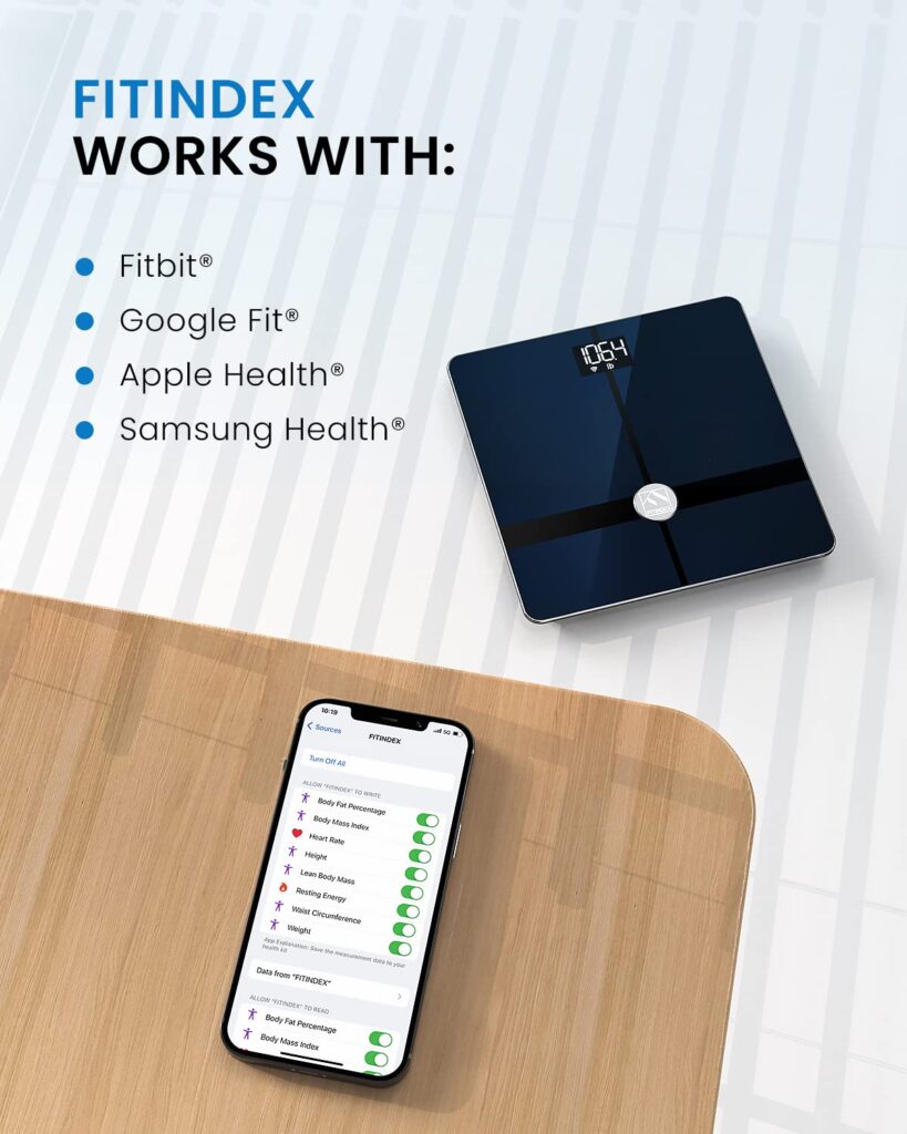 FITINDEX Smart Scale Review - GymDwelling